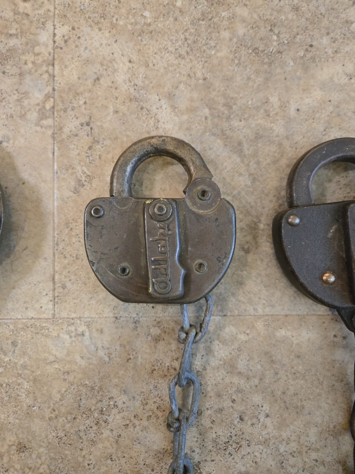 Old RAILROAD Locks Lot Of 4 - No Keys | eBay