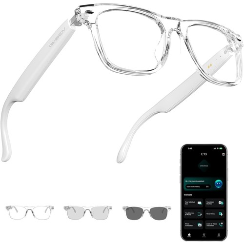 AI Smart Glasses for Women and Men with Chat GPT, Bluetooth Translation ...