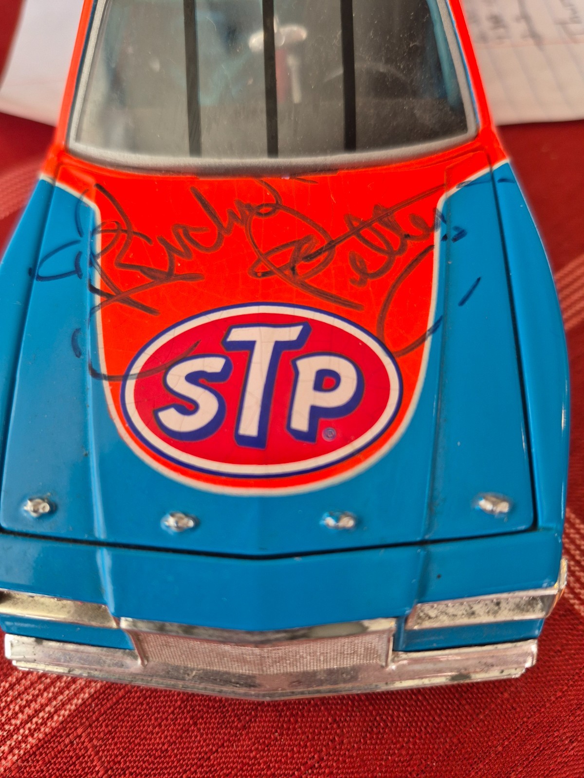 RICHARD PETTY AUTOGRAPHED #43 STP 1984 FIRECRACKER 400 200TH WIN 1/24 ...