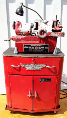 BLACK & DECKER VALVE REFACER # 282/550 TD GRINDER MACHINE CABINET ...