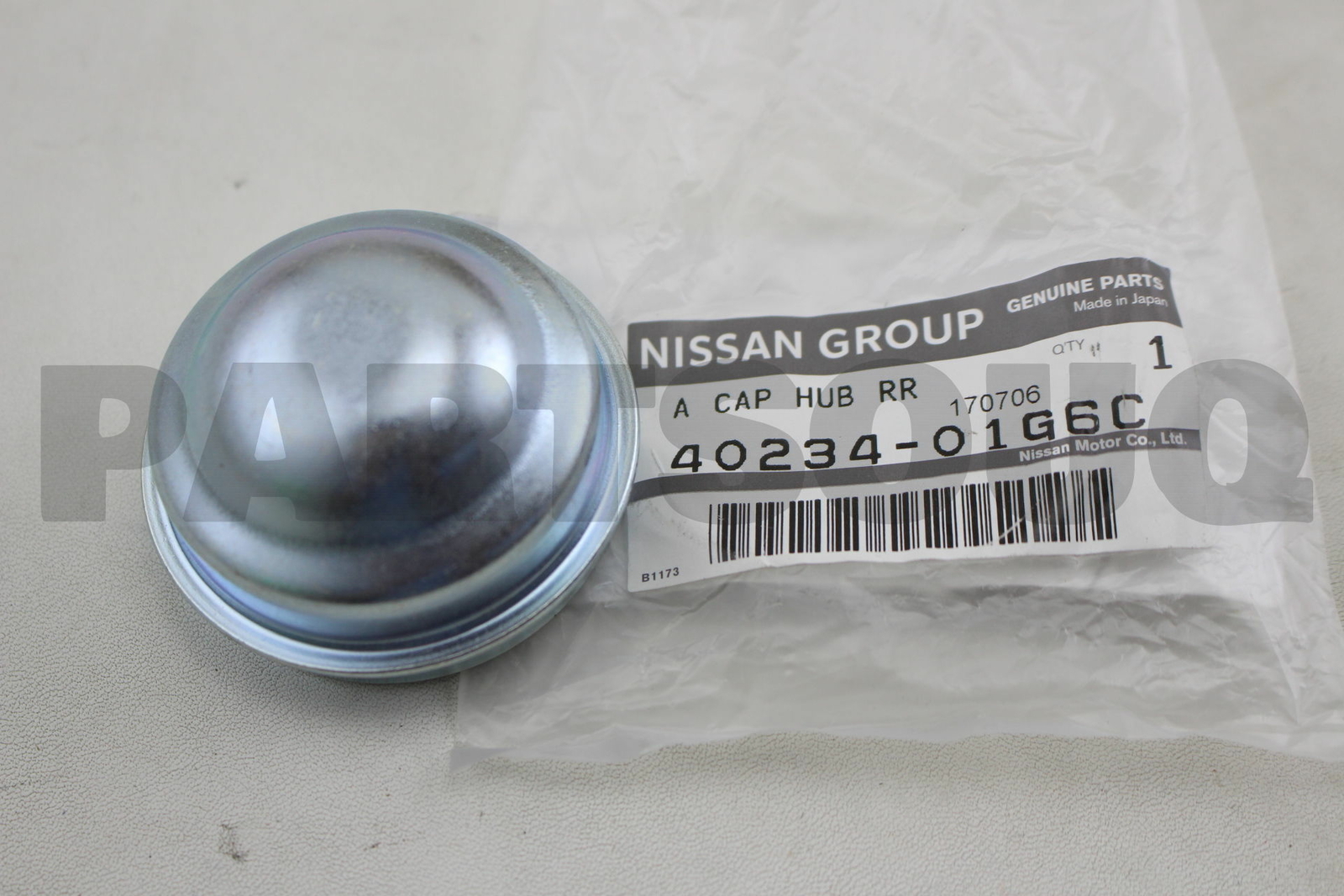 4023401G6C Genuine Nissan CAP-HUB,FRONT WHEEL 40234-01G6C | eBay