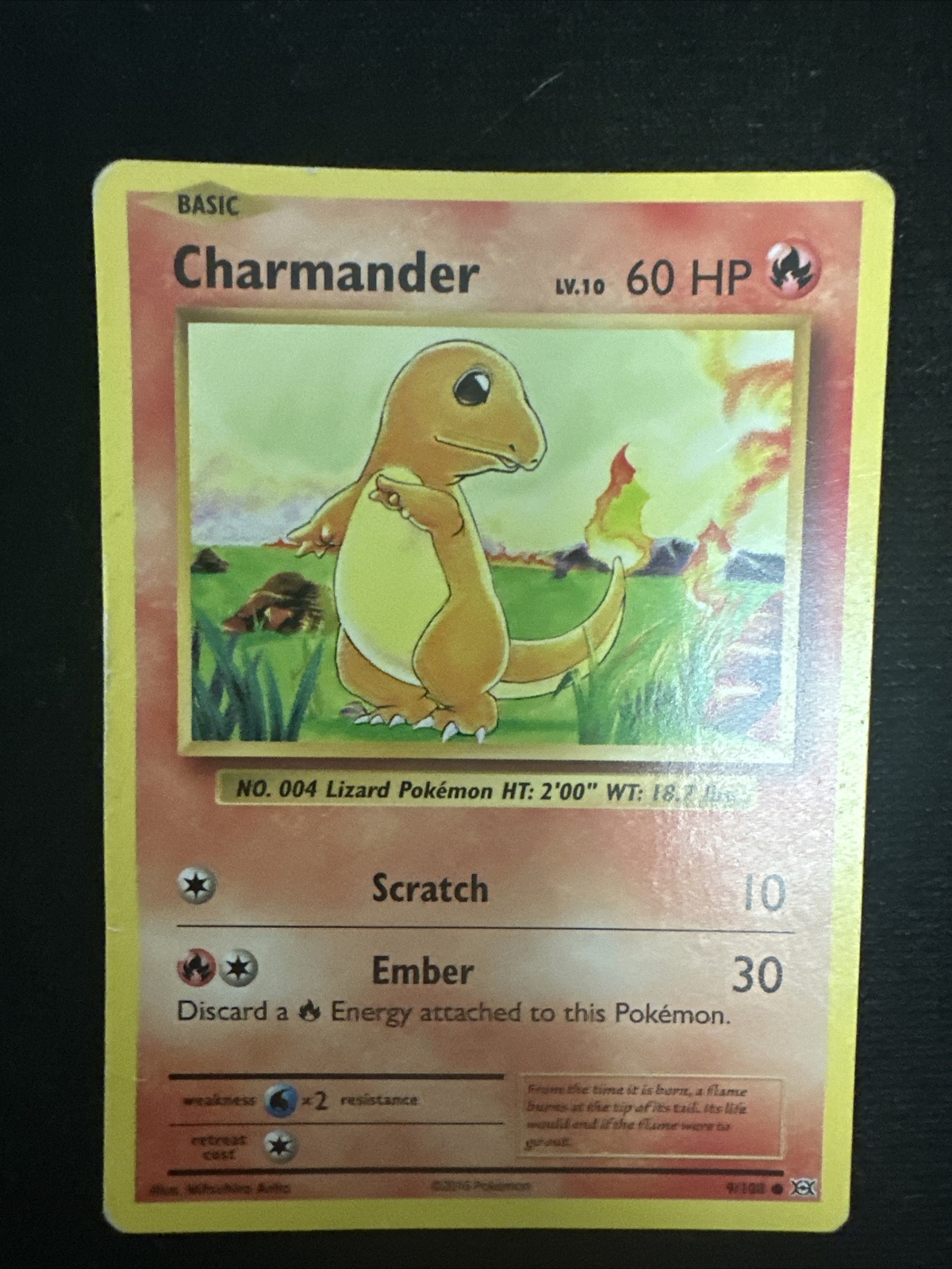 Pokémon TCG Charmander XY Evolutions 9/108 Regular Common | eBay