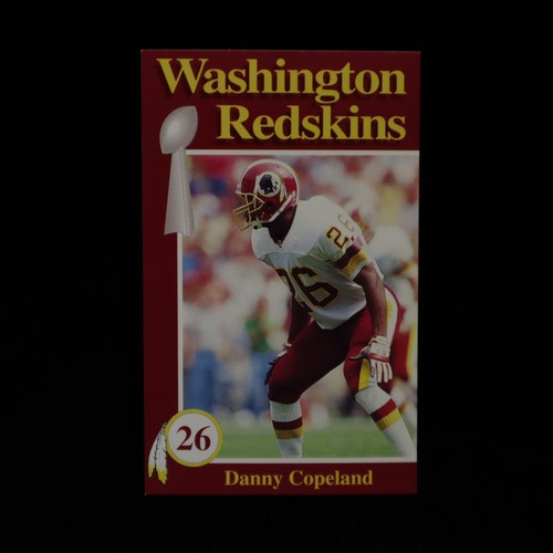 1992 Danny Copeland Washington Redskins MOBIL FOX 5 Police Card #26 | eBay