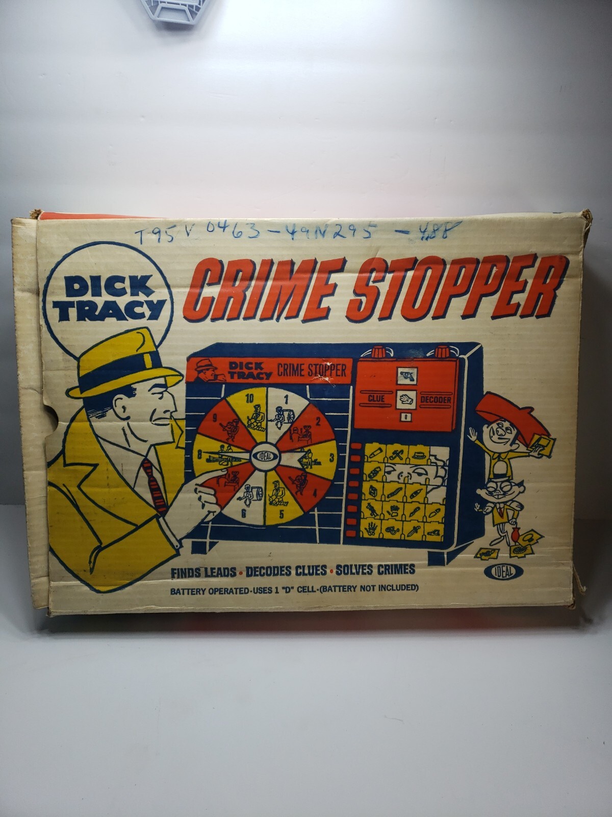 IDEAL VINTAGE DICK TRACY CRIME GAME STOPPER DECODER 1963 Complete | eBay
