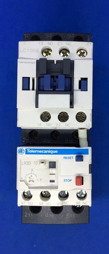 Schneider Electric LC1 D09 110 V (F7) Contactor with LR3D 10 Overload ...