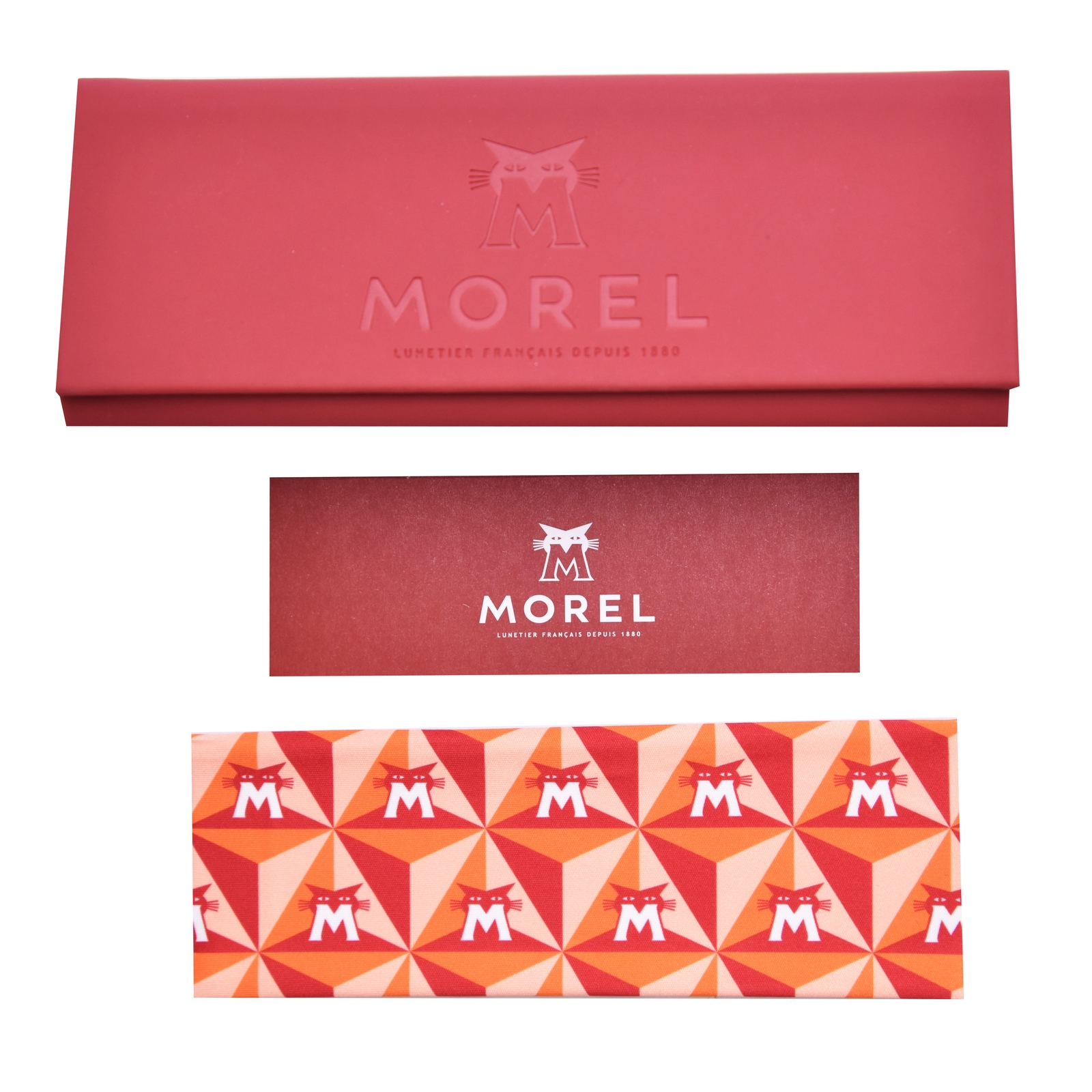 Morel Halley-6-US GO19 Eyeglasses Men's Gray/Orange Full Rim 59mm | eBay