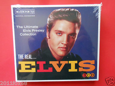 cd compact disc elvis presley ultimate collection 3 cds love me tender ...