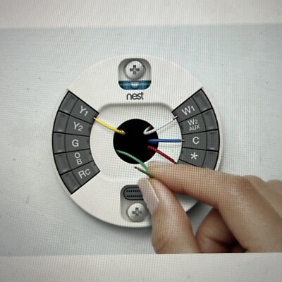 PART: Google Nest Learning Thermostat Wire Base: Fits ALL 3rd ...