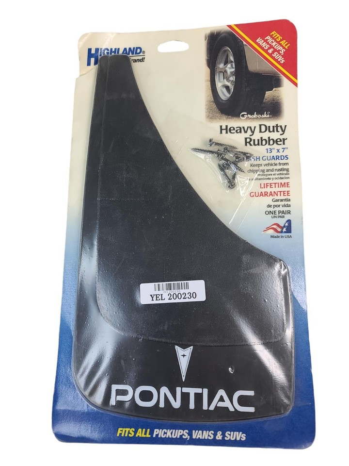 NOS New GM 997688, 1982-92 PONTIAC Mud Flaps Splash Guards Firebird ...