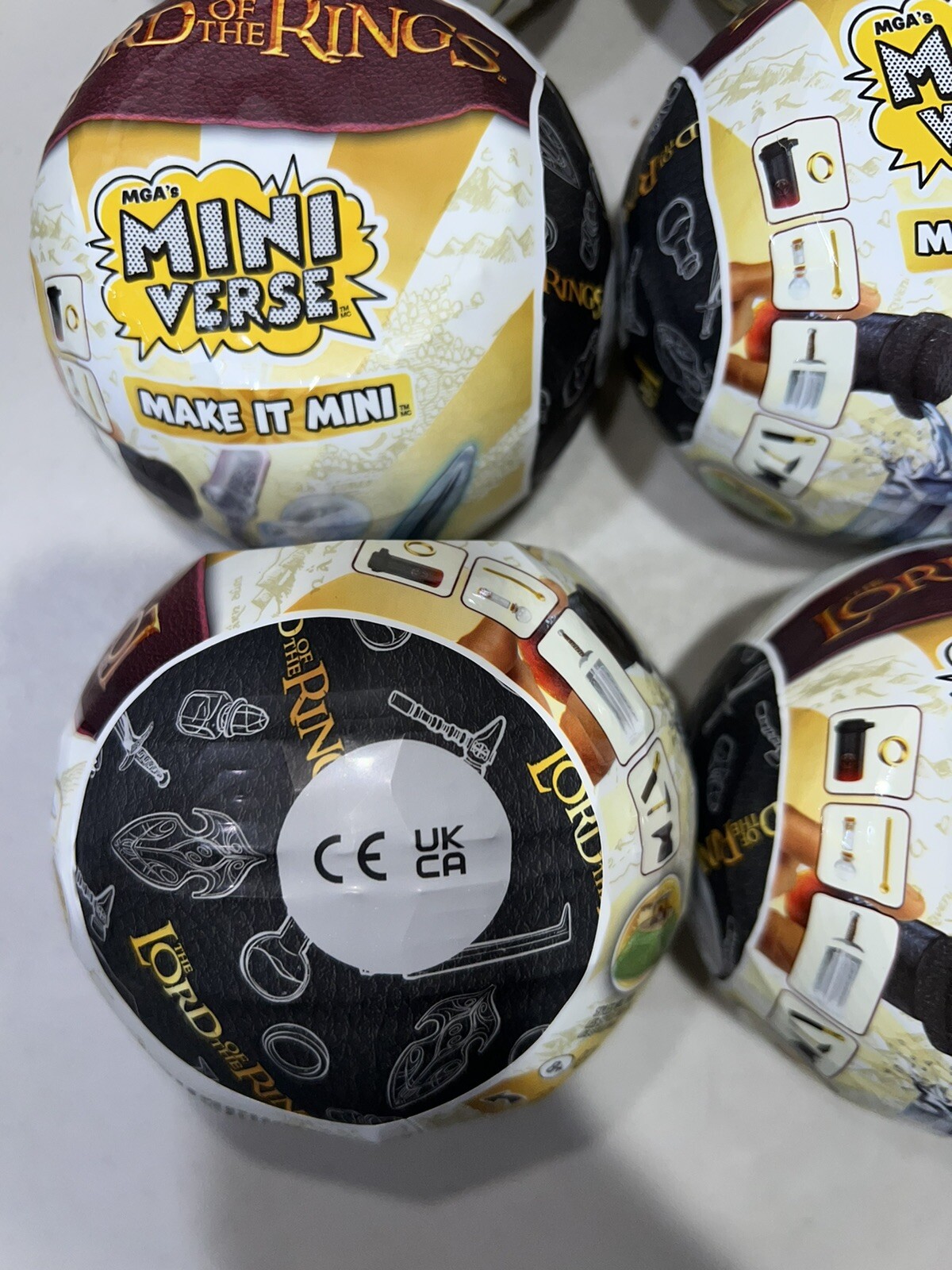 Miniverse Make It Mini Lord Of The Rings New Full Set Of 15 Plus ...