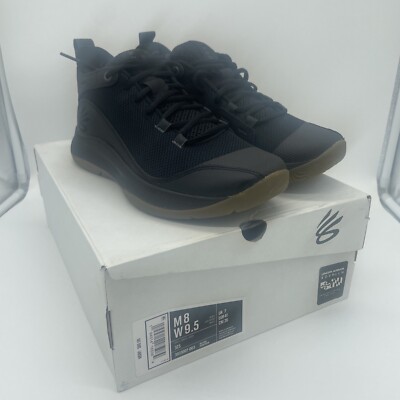 Under Armour Steph Curry 3Z5 3023087-003 Black Gum Mens basketball ...