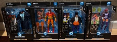 MCFARLANE TOYS - DC MULTIVERSE: CAPTAIN BOOMERANG, GEO-FORCE, PENGUIN ...