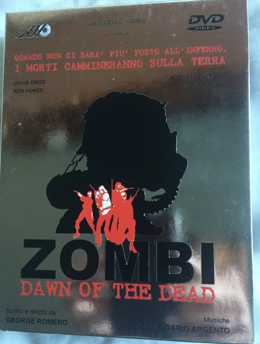 Zombi Dawn of the dead Box 4 DVD+1 CD esclusivo ALAN YOUNG George ...