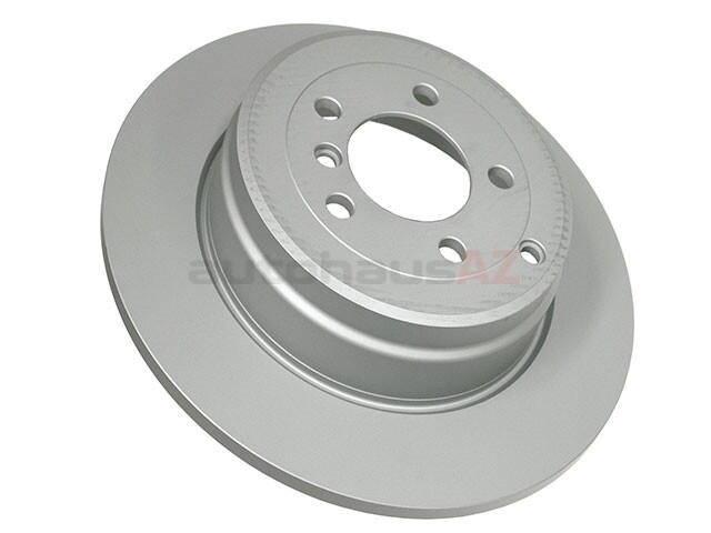 ZIMMERMANN COAT Z Disc Brake Rotor Rear SDB000211 Land Rover Range ...