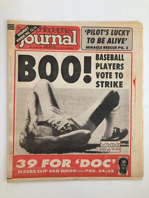 Philadelphia Journal Tabloid February 26 1981 MLB Phillies Steve ...