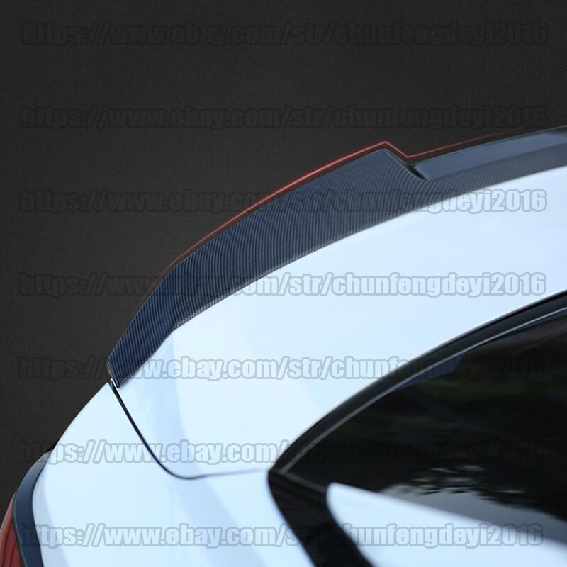 For Nissan Sentra 2020-2022 Carbon Fiber style Rear Tail Trunk Spoiler ...