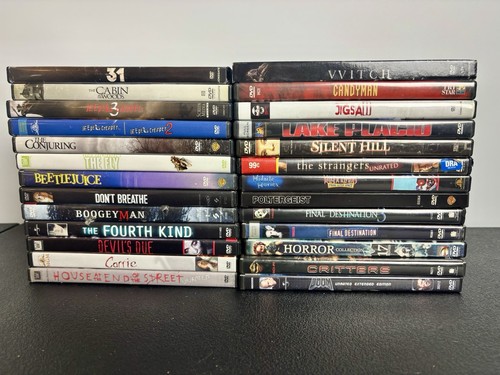 Lot of Horror DVDs Doom 31 Fly Jeepers Creepers Candy Man Final ...