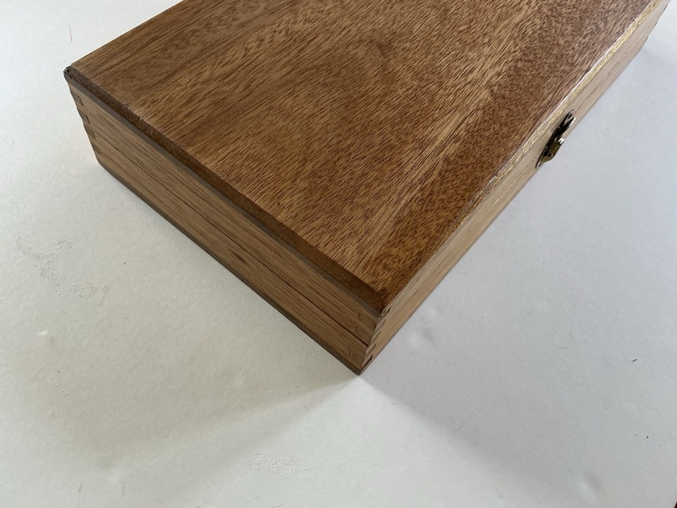 Original Smith Wesson Mahogany Wood Presentation Case Box 6 | eBay