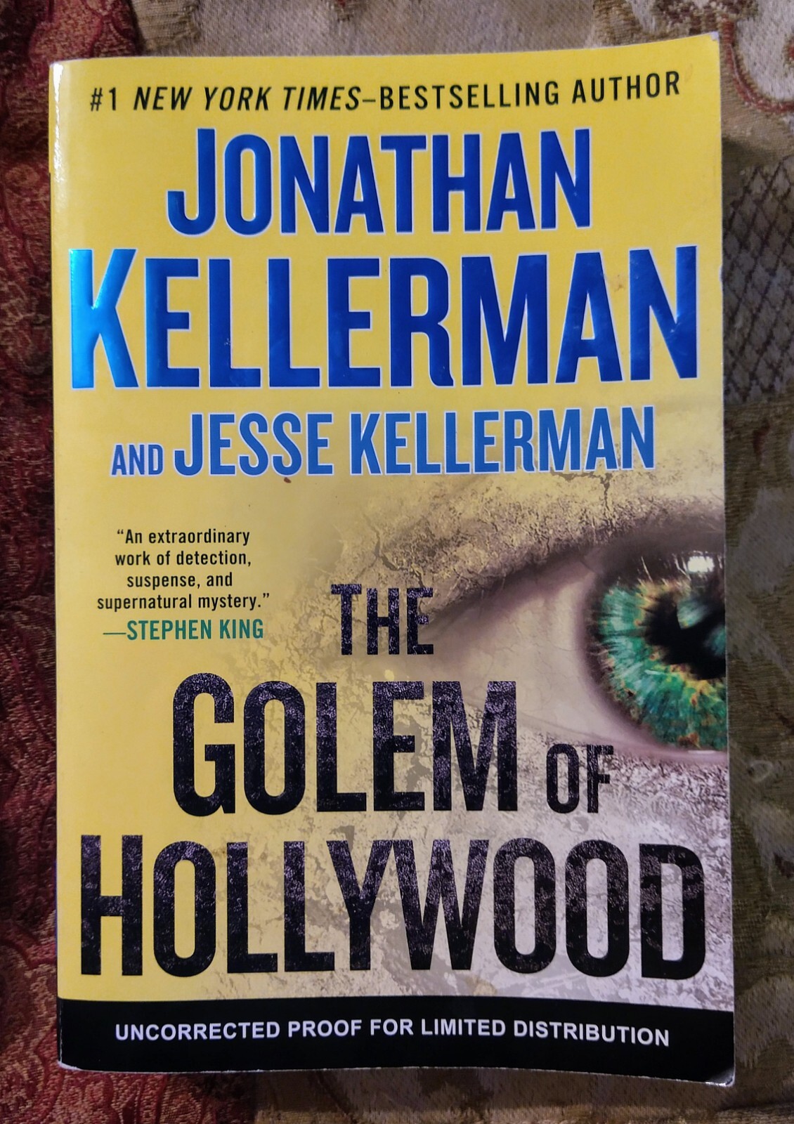 A Detective Jacob Lev Novel Ser.: The Golem of Hollywood by Jesse ...