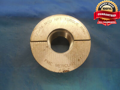 Inspection Gauges - Npt L1 Pipe Thread Ring Gage