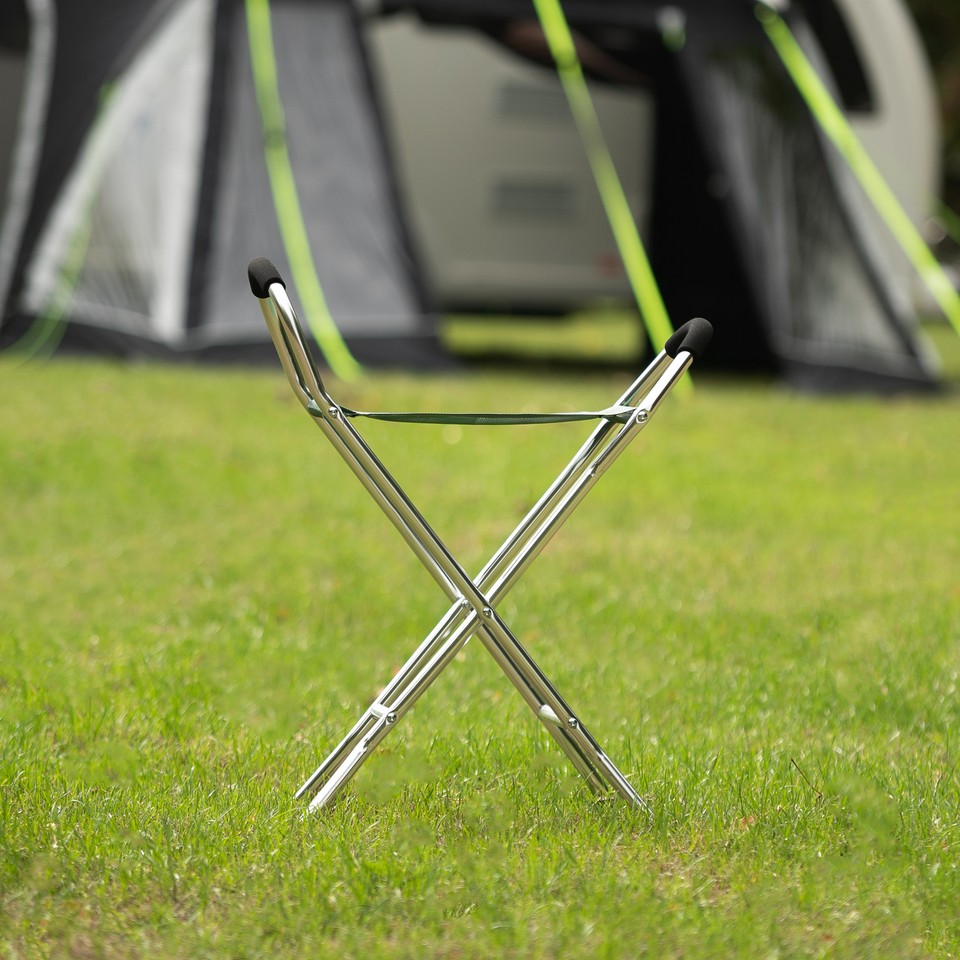 Lightweight Strong Chair Walking Stick Folding Travel Scissor Seat ...