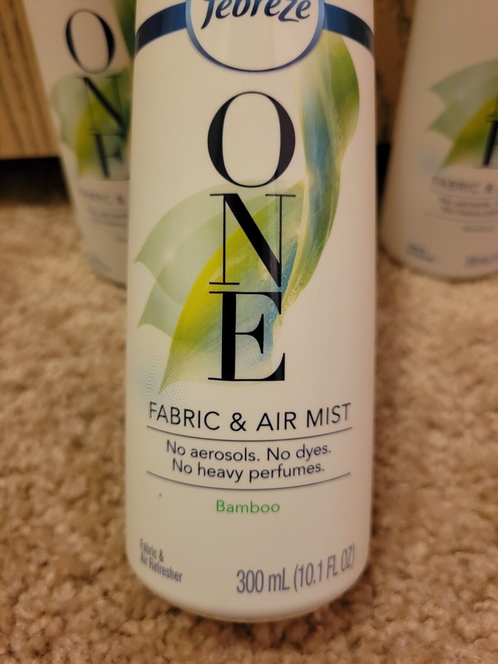 Febreze One Air & Fabric Mist Refresher Spray & Two Refills-Bamboo ...