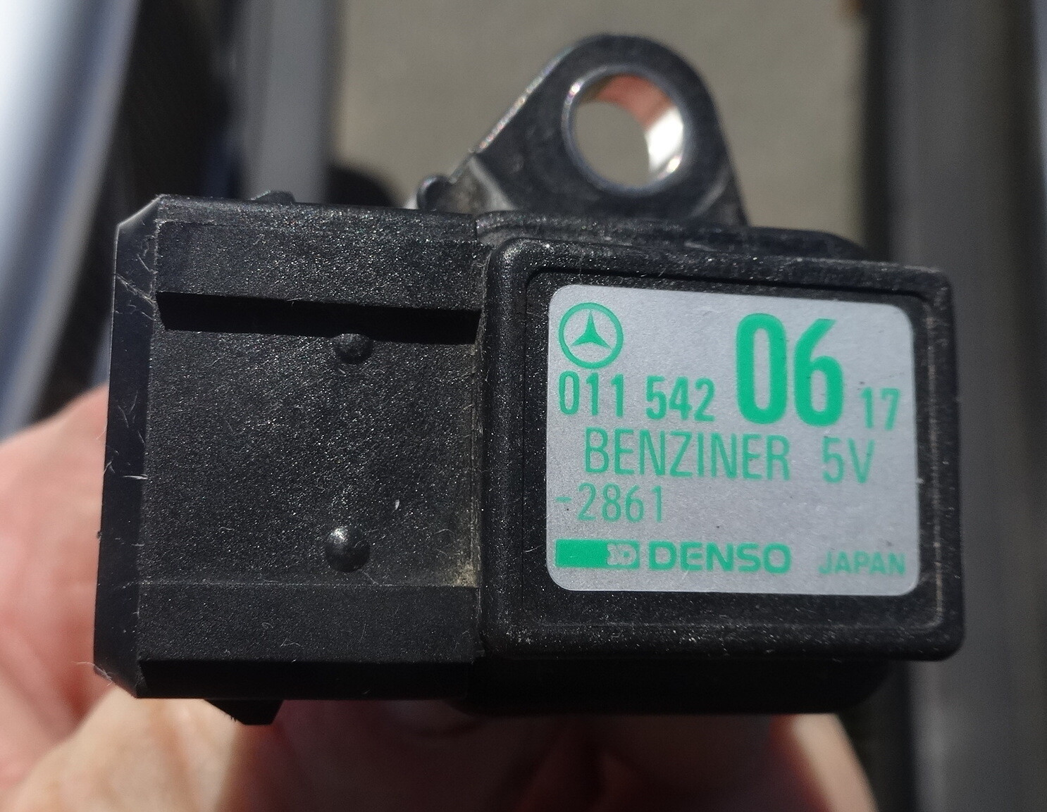 MERCEDES BENZ Map Manifold Pressure Sensor 0115420617 Benziner 5v 2861 ...