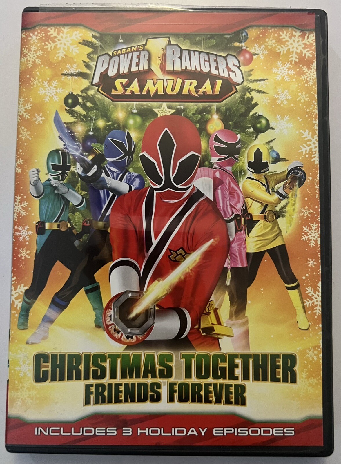 Saban’s Power Rangers Samurai: Christmas Together, Friends Forever [DVD ...