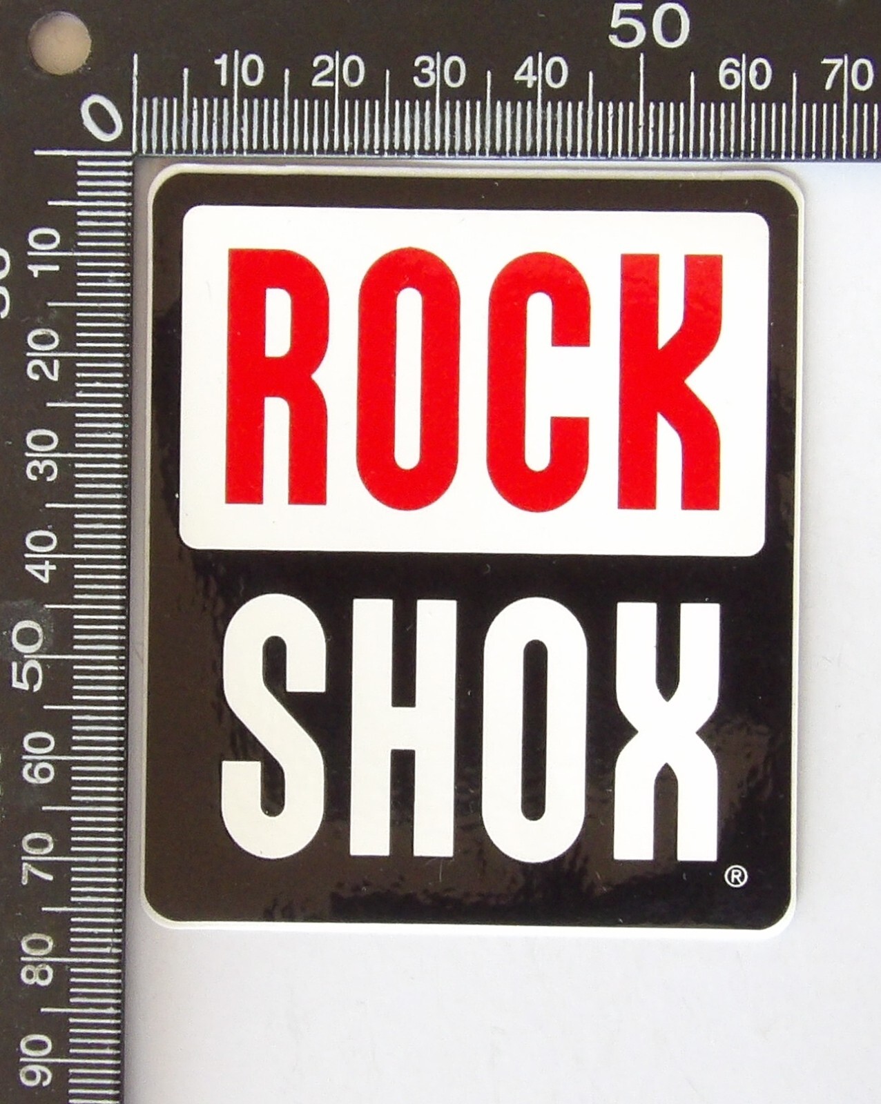 OLD RockShox LOGO BIKE SHOCKS FORKS SUSPENSION ADVERTISING STICKER ...