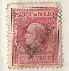 Marca de Bollo stamp - Italian Revenue - see scan for details | eBay