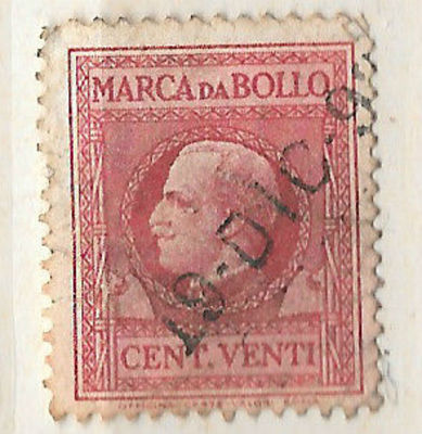 Marca de Bollo stamp - Italian Revenue - see scan for details | eBay UK