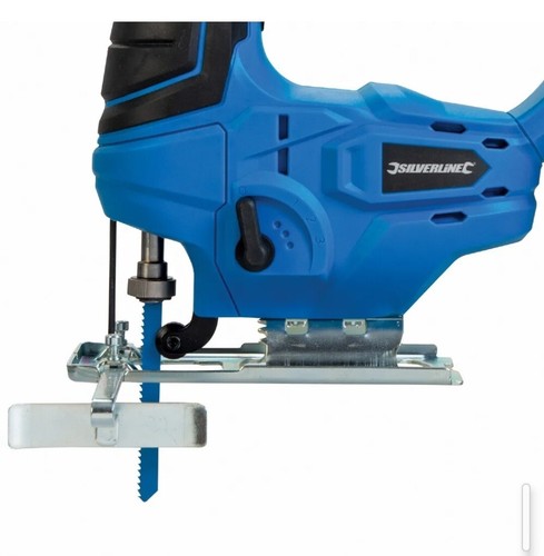 Silverline 18V Cordless Jigsaw Bare Unit Variable Speed Pendulum Action ...