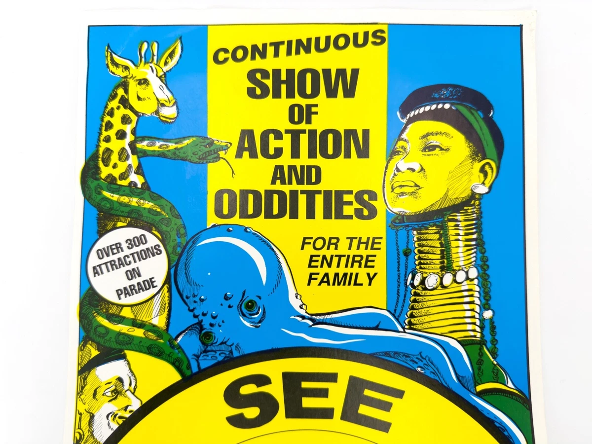 Sideshow Freaks Poster
