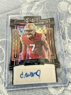 2023 Panini Select - Charvarius Ward Die Cut 1 Of 1 Auto | eBay