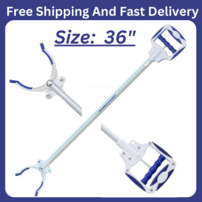36 In. Pick-Up Tool Extended Reacher Grabber Buddy Comfortable ...