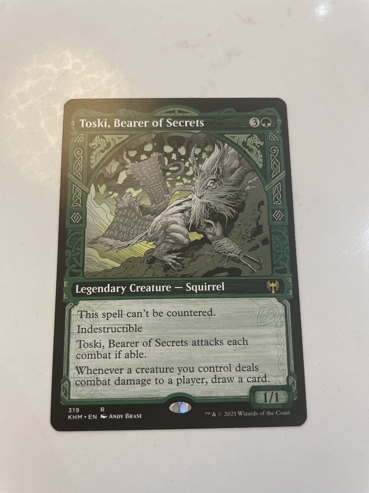 MTG Toski, Bearer of Secrets Kaldheim 319 Regular Rare for sale online ...