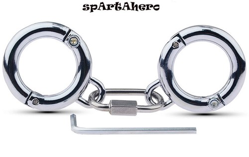 Stainless Steel Thumb Toe Cuffs Chain Fetishs Thumb Toes Restraints | eBay