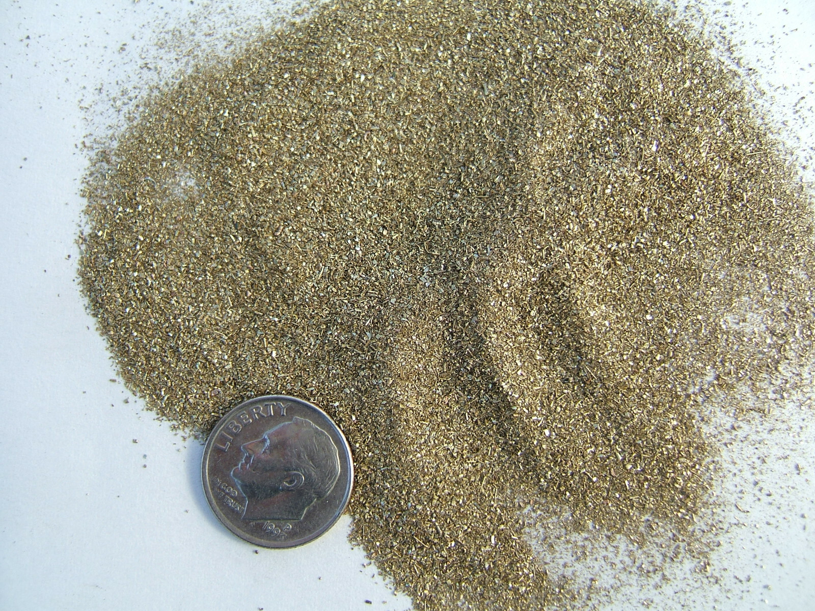 1 oz. yellow brass fine crushed inlay powder / stone / material | eBay