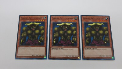 3x SWAMP BATTLEGUARD UNLIMITED EDITION OP19-EN014 COMMON YUGIOH NM ...