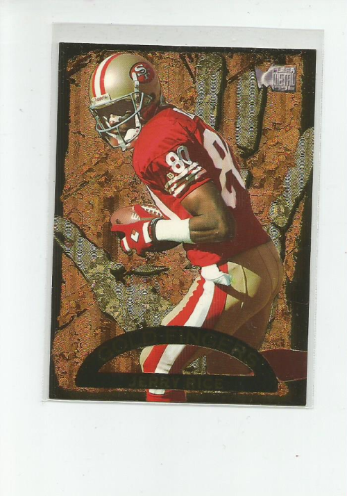 1996 METAL GOLDFINGERS #6 JERRY RICE | eBay