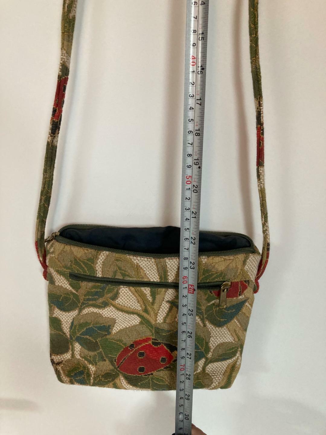 Ladybug Tapestry Crossbody Bag | eBay