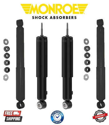 New Front and Rear Shock Absorbers Monroe Gas-Magnum 60 For Isuzu NPR ...
