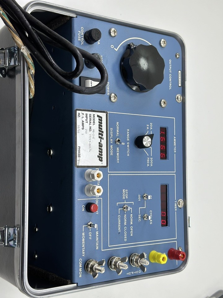 AVO MULTI-AMP MS-2-E High Current Test Set / Circuit Breaker Test Set ...