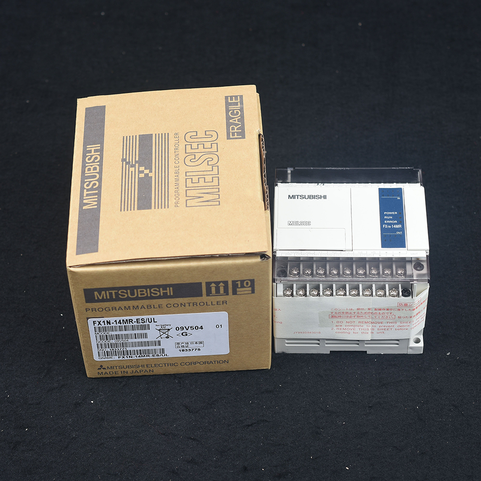 One New programmable controller Mitsubishi FX1N-14MR-ES/UL In Box Free ...
