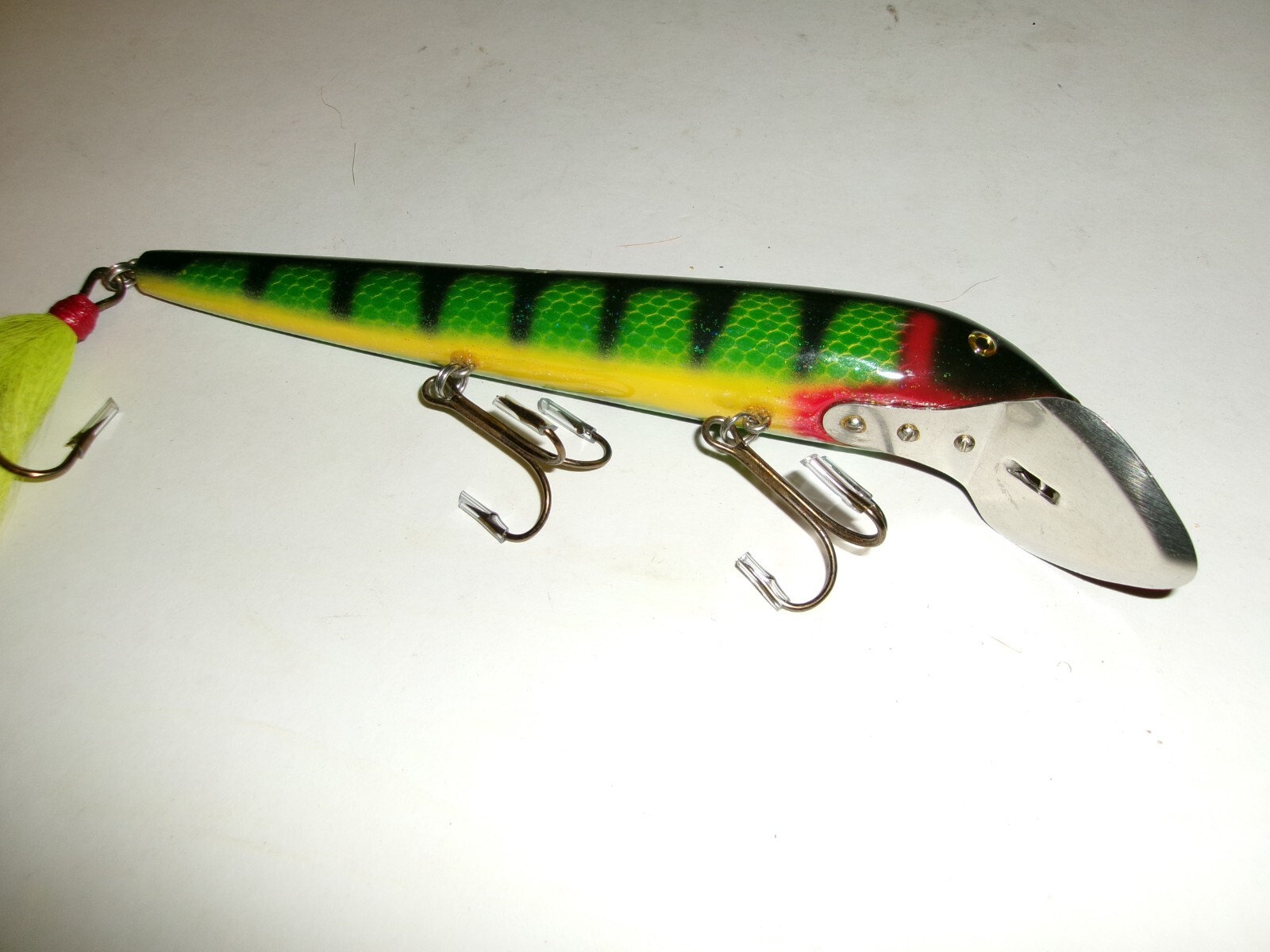 *READ* Unknown 8-1/2" Body Wood Musky Muskie Crankbait Lure - Used | eBay