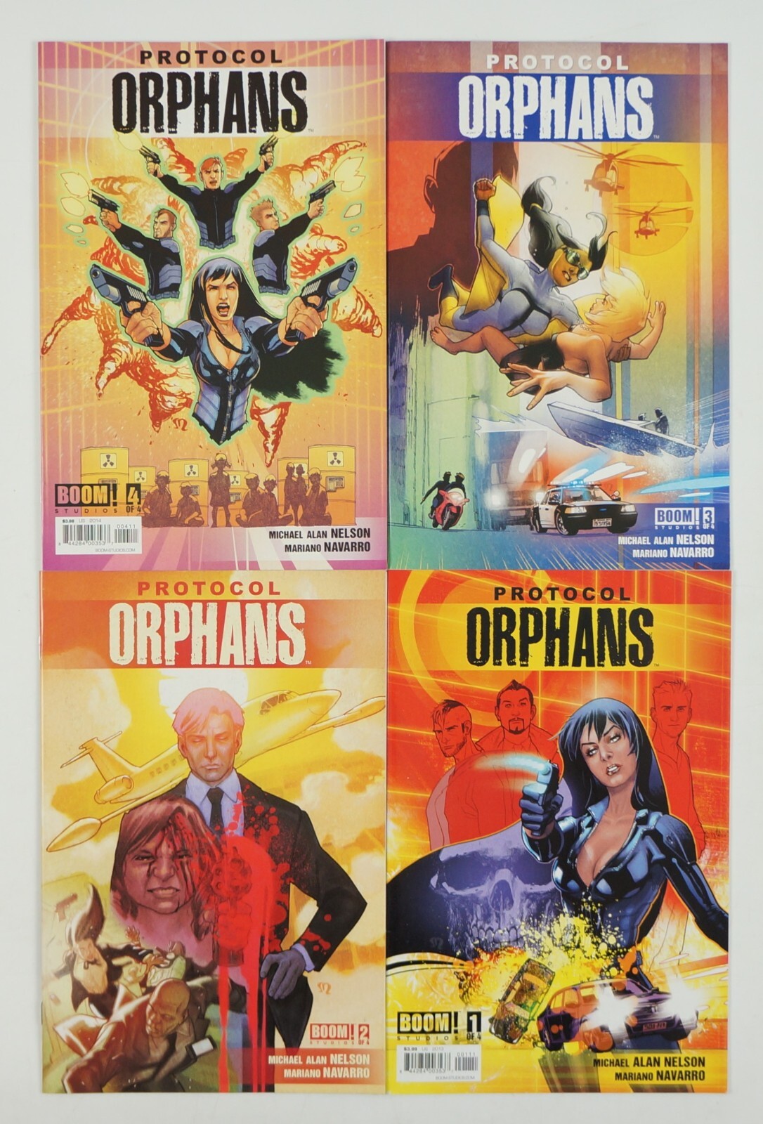 Protocol: Orphans #1-4 VF/NM complete series - Boom! Studios espionage set 2 3 | eBay