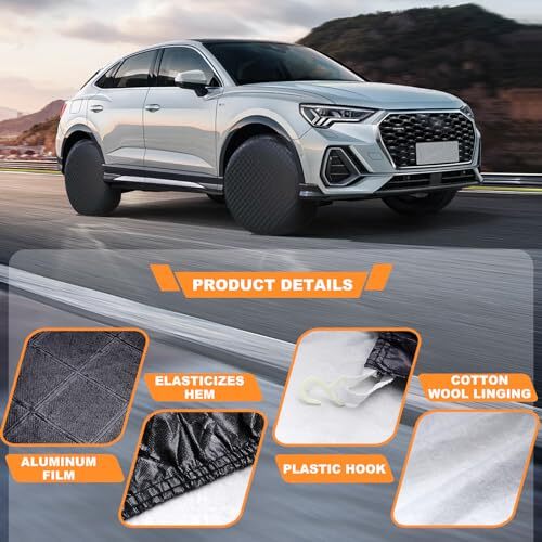 Tire Covers, Waterproof Aluminum Film Tire Sun Protectors,Tire ...