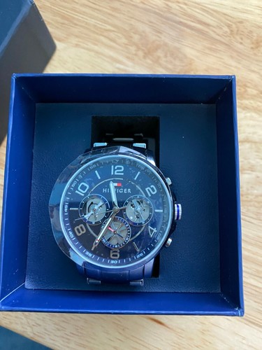 TOMMY HILFIGER MULTI DIAL STAINLESS STEEL STRAP MEN WATCH 1791293 | eBay
