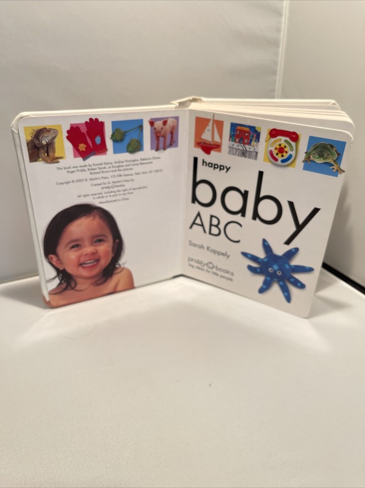 Happy Baby Ser.: Happy Baby: ABC by Roger Priddy (2003, Children's ...