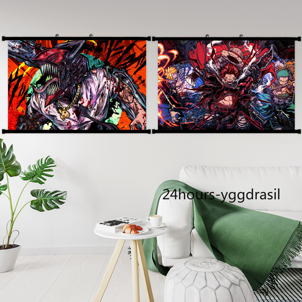 Anime Poster Chainsaw Man Denzi HD Wall Scroll Painting Home Decor ...